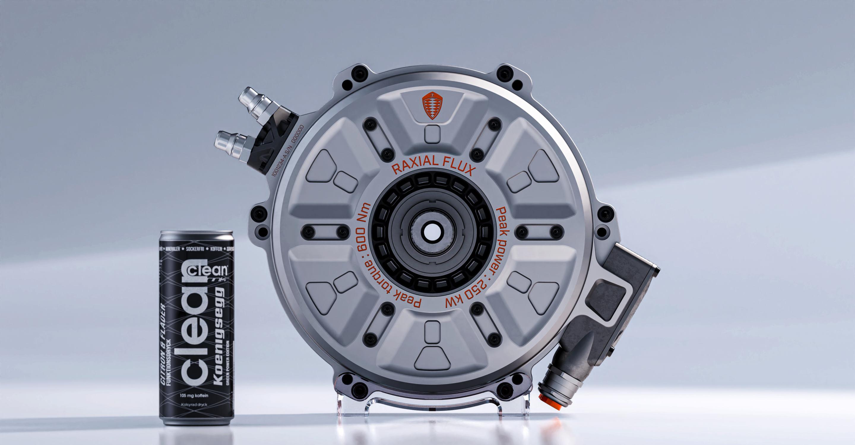 Quark E motor Electric Motor Koenigsegg